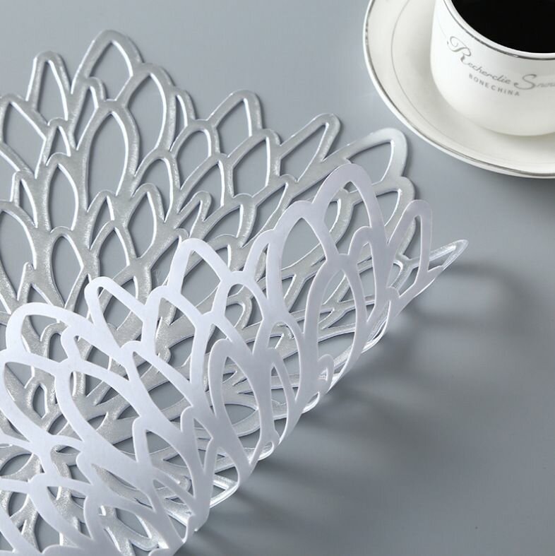 Нагрудник для ресторана Силикон 38*38см, 6шт.