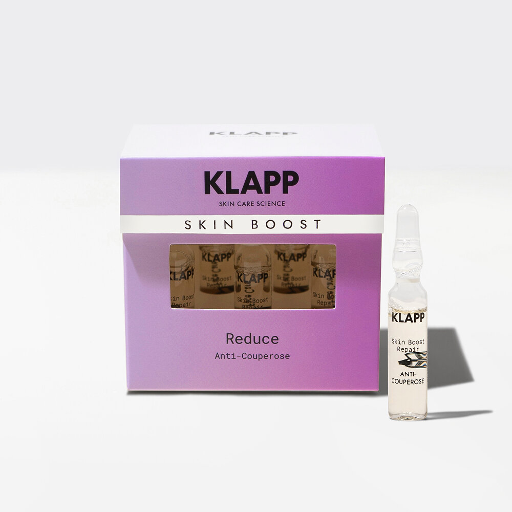 KLAPP Reduce ANTI COUPEROSE Skin Boost Антикуперозный концентрат 5×2 мл
