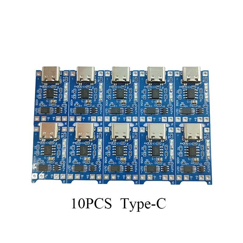 10шт. Модуль зарядки Type-C TP4056