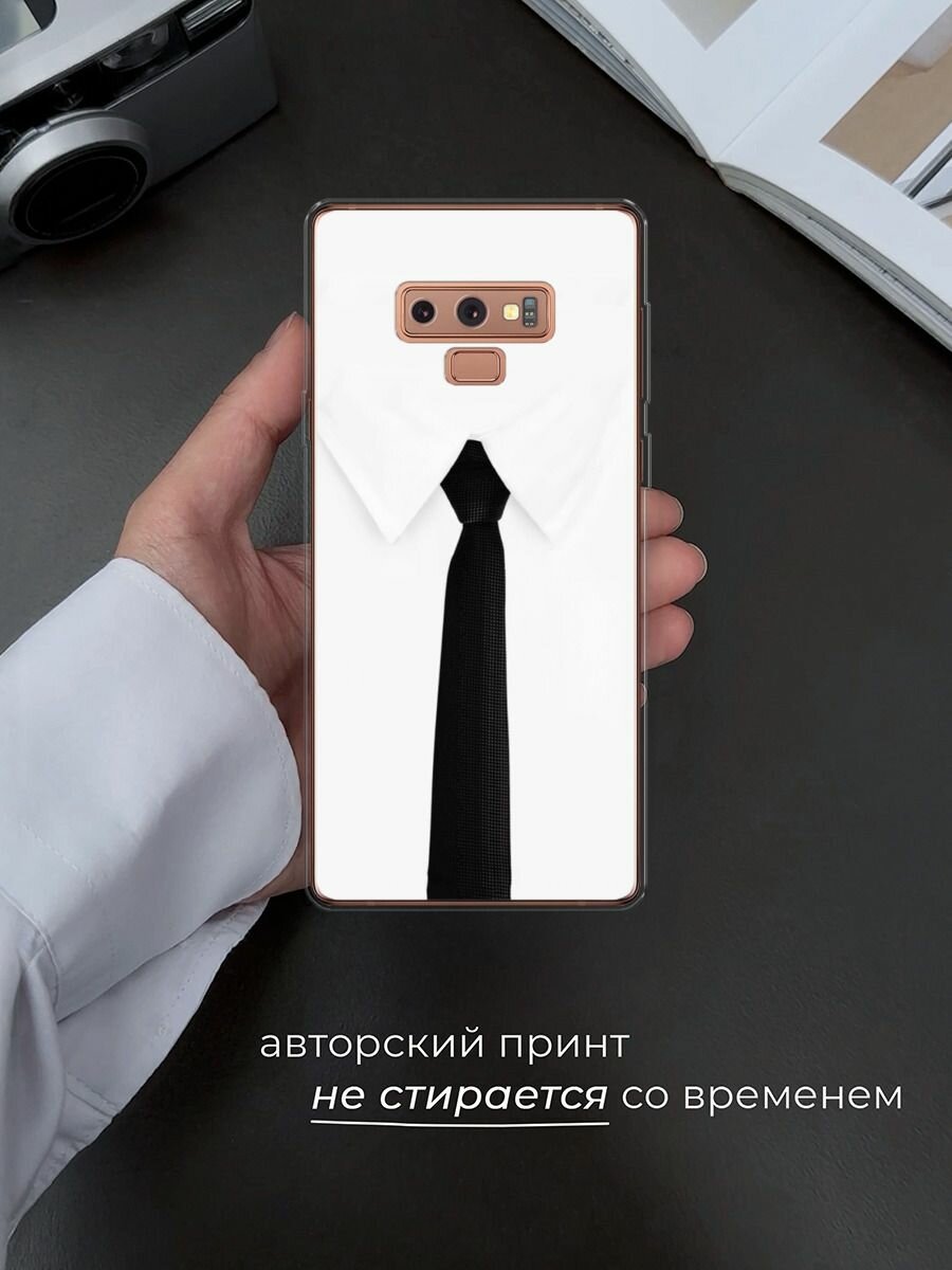 Чехол на Samsung Galaxy Note 9 / Самсунг Галакси Нот 9 с принтом "Галстук" — фото 1