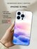 Чехол на Apple iPhone 13 Pro / Айфон 13 Про с принтом "Небеса"