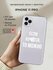 Чехол на Apple iPhone 11 Pro / Айфон 11 Про с принтом "Если хочется", прозрачный