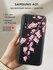 Чехол на Samsung Galaxy A01 / Самсунг Гэлакси А01 с принтом "Ветка сакуры 2"