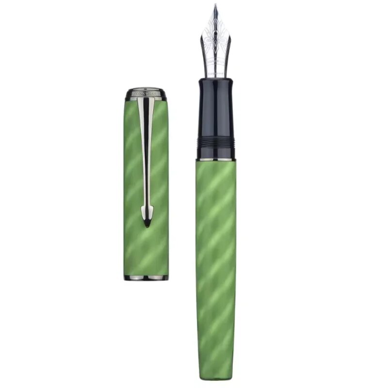 Перьевая ручка Hongdian A9 EF/F Зеленый, ЭФ, зеленый