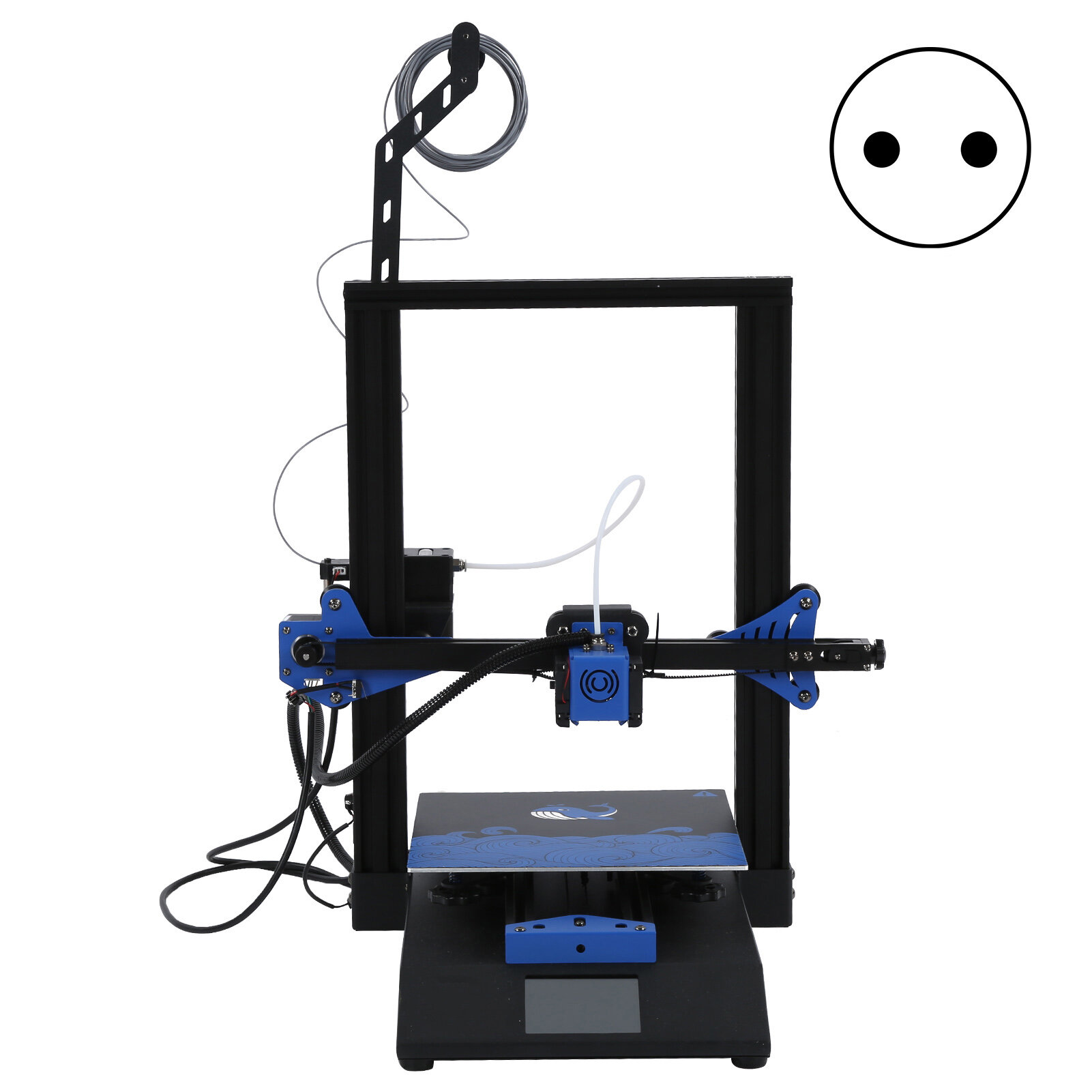 3D - принтер DIY Kit, автоматическое выравнивание, сенсорный экран, 220 В