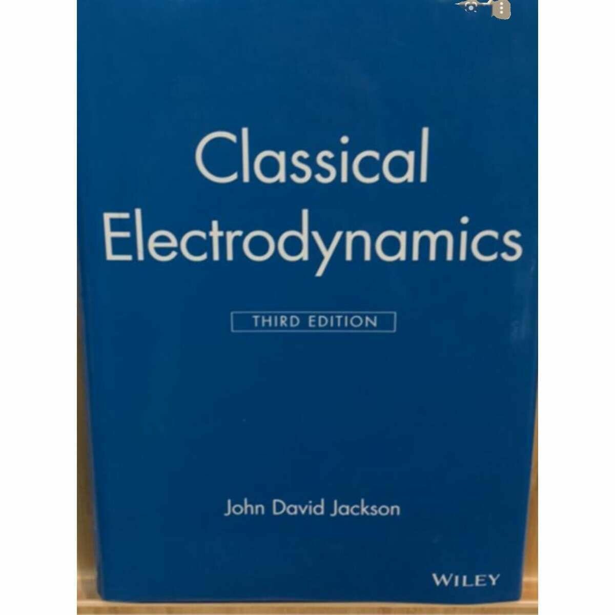 /Classical Electrodynamics 3rd /бумажная книга — фото 1