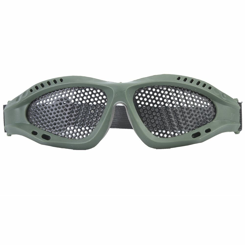 Защитные очки для занятий спортом на открытом воздухе с регулируемым ремешком для детей (зеленые)