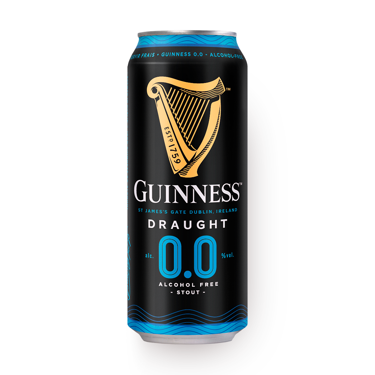 Пивной напиток тёмный Guinness Draught, с азотной капсулой, 440 мл