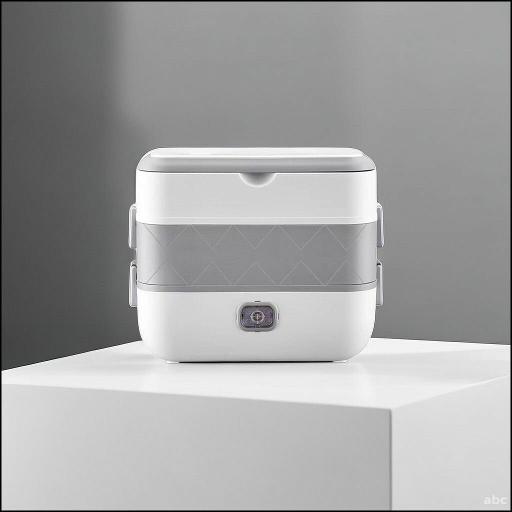 Микроволновка портативная, для авто и дома, нержавеющая сталь, пластик