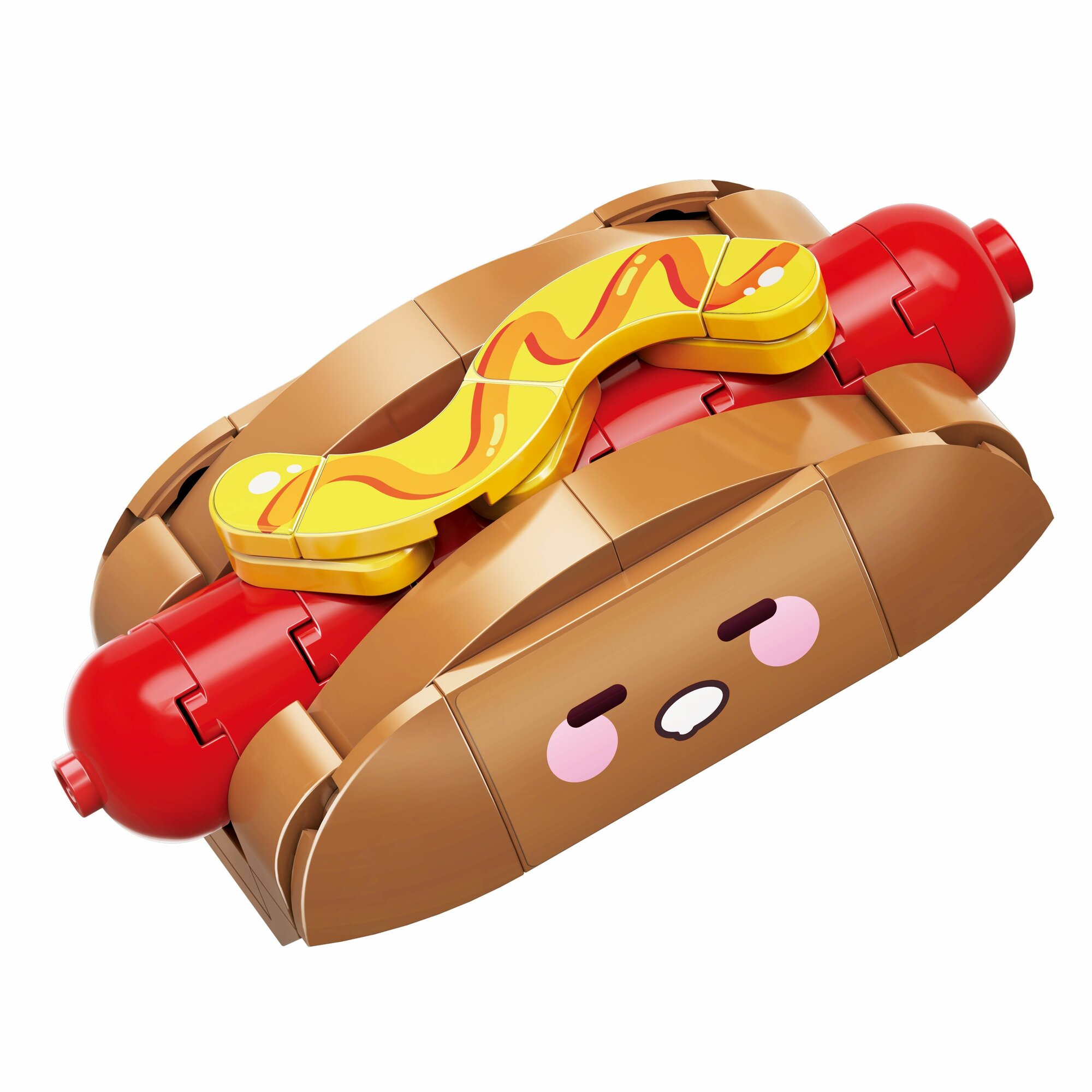 Конструктор пластиковый Завтрак Хот-дог Qman 35017-2