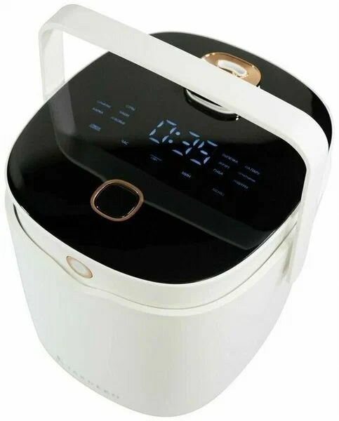 Мультиварка Jardeko "JD20", сенсорное управление, антипригарное покрытие, белая