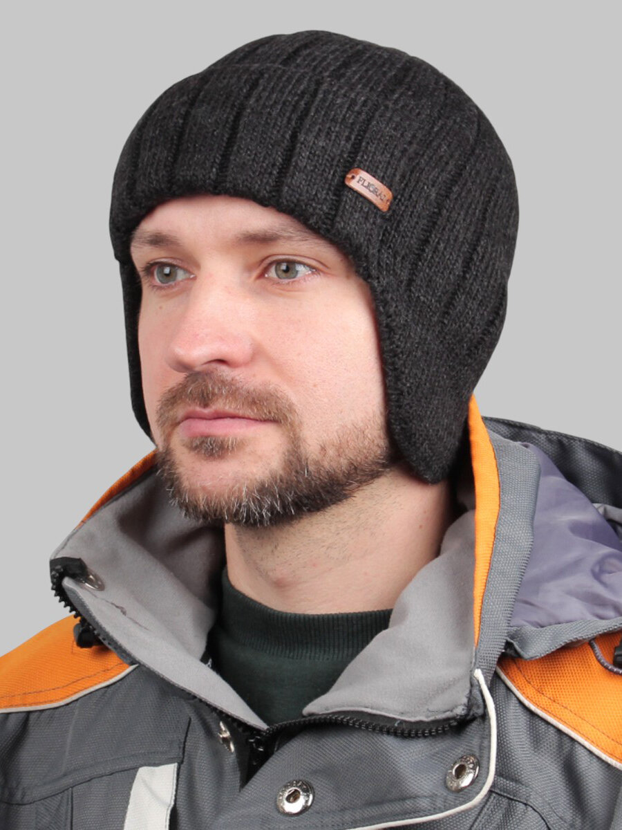 Шапка-ушанка для мужчин