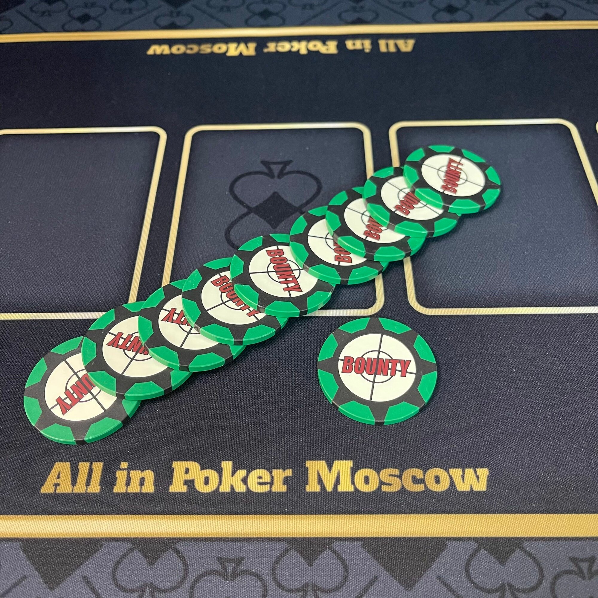 Фишка баунти - Фишка глиняная - в наборе 10 штук