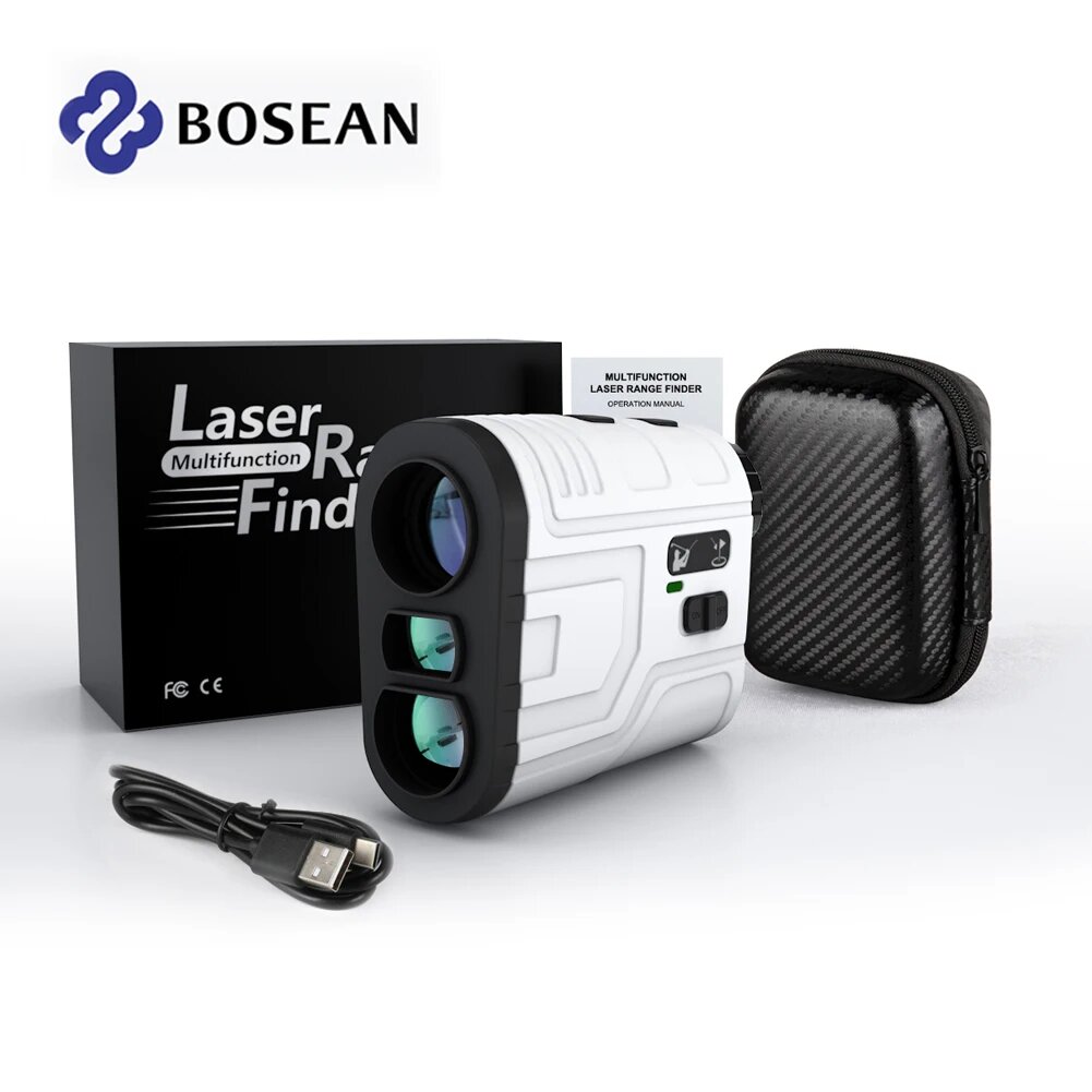 Лазерный дальномер для гольфа Bosean F-600S 1000 м, white