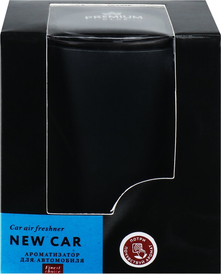 Ароматизатор PREMIUM CLUB Prestige New Car, на торпеду Арт. 10354 (Китай)