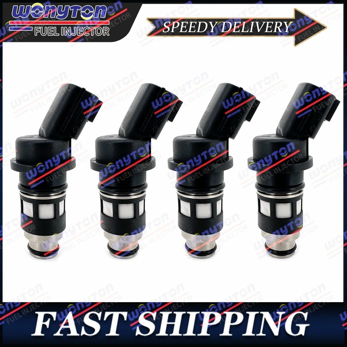 4 шт. для Nissan Primera Tsuru 1.4L 1.6L 97-17 топливные форсунки 16600-73C90 JS50-1