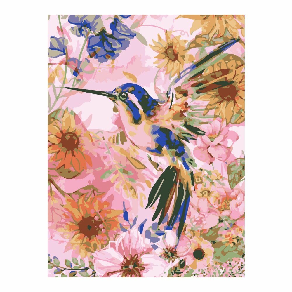 Картина по номерам Почувствуй себя художником Колибри 285х380мм лори