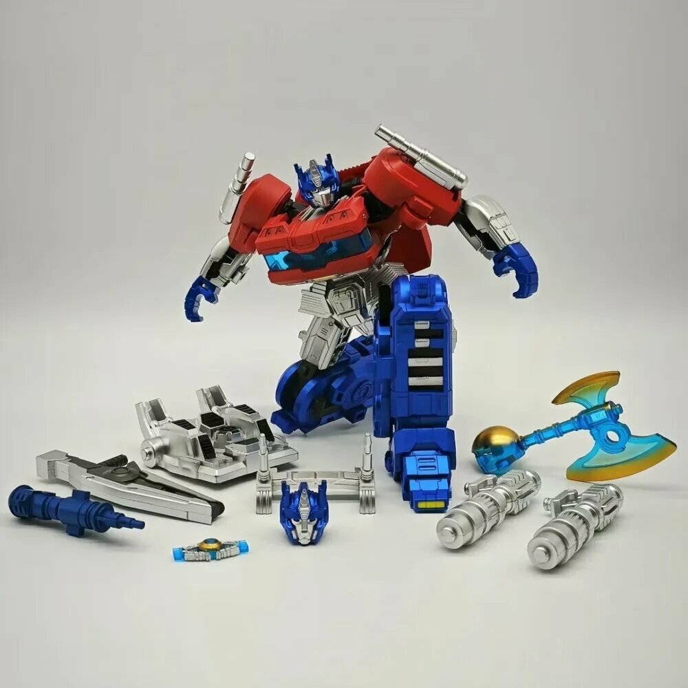 Трансформер TW-1035 Optimus Prime / Оптимус Прайм из :18cm, Деформация два в одном, Роботы, Подарок мальчику, подарок коллекционеру