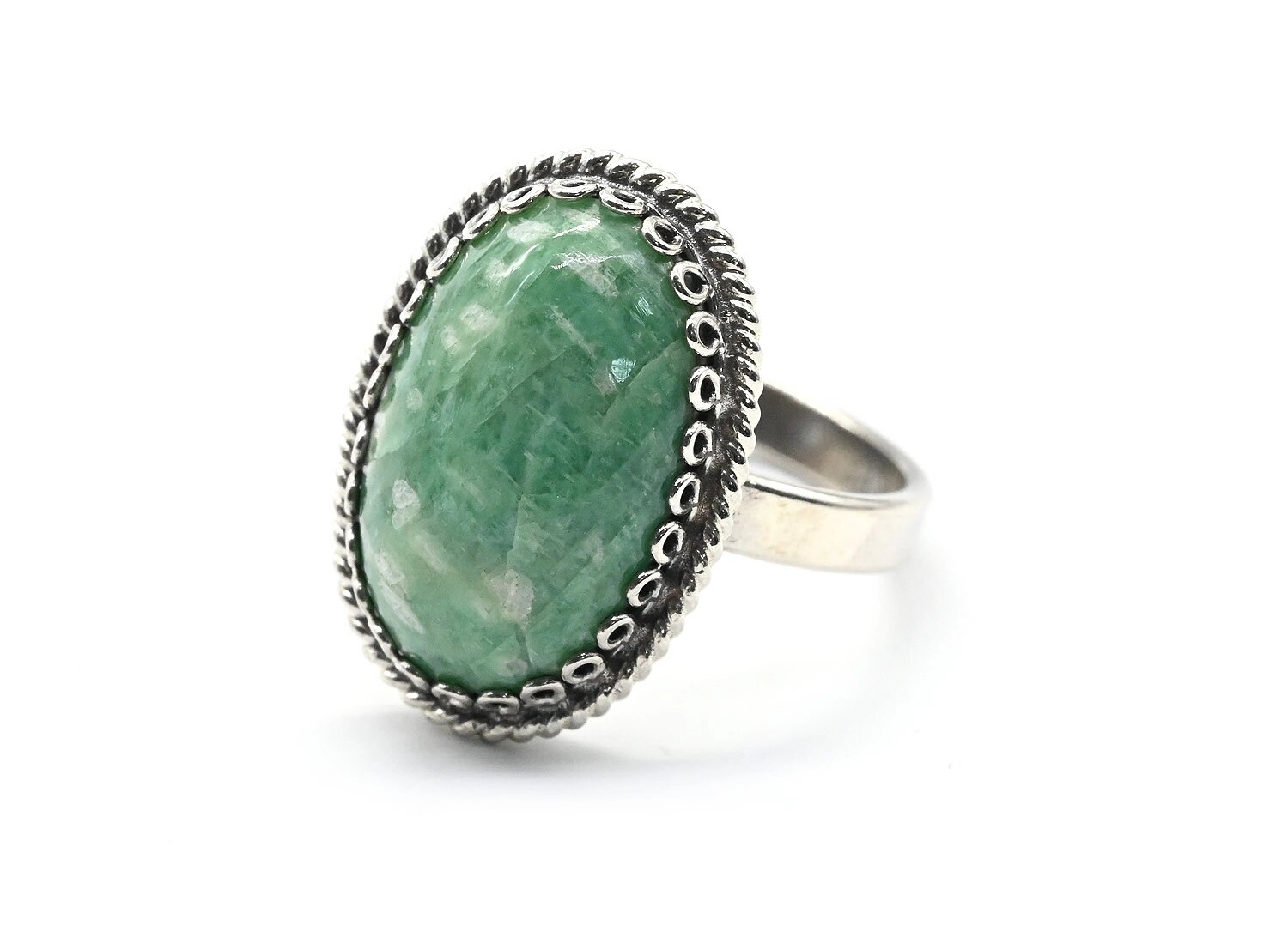 Кольцо, амазонит