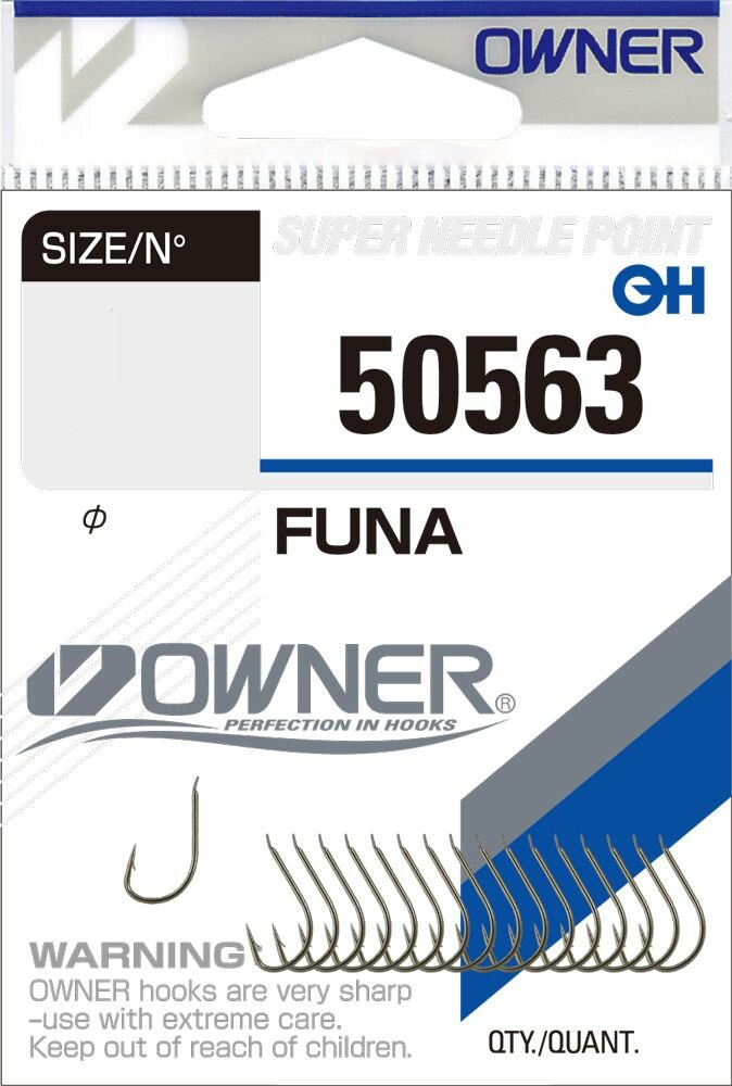 OWNER Крючок Funa brown №16 18шт