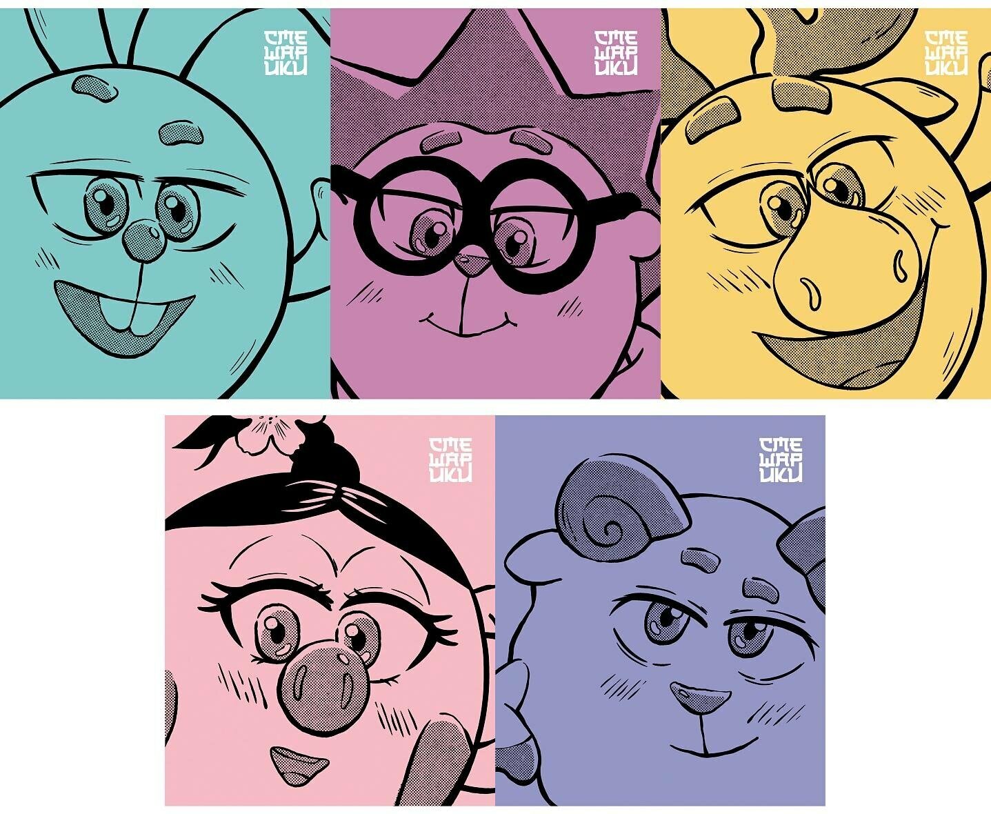 Тетрадь в клетку Hatber, "Смешарики", 24 листа, в ассортименте