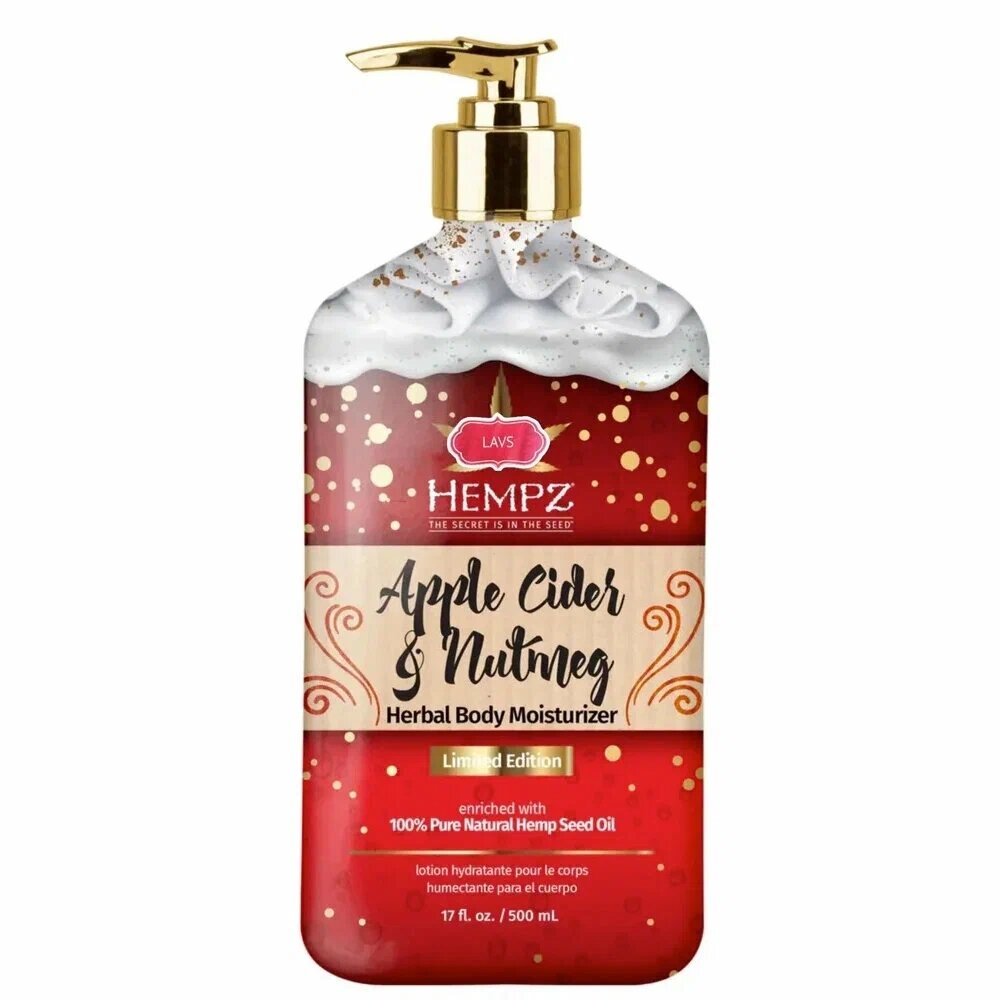 HEMPZ Apple Cider & Nutmeg Яблочный Сидр и Мускатный орех 500 мл