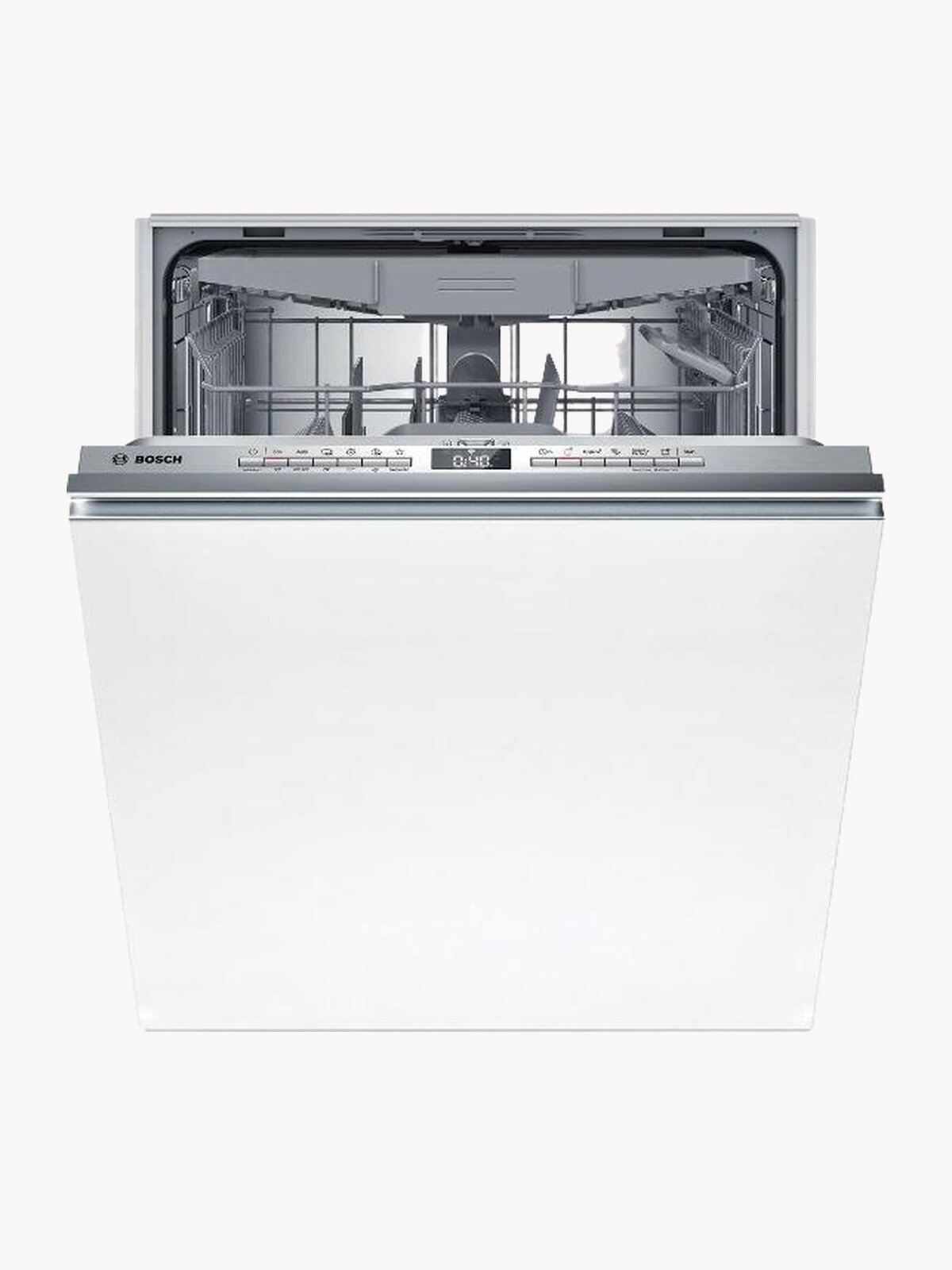 Bosch Встраиваемая посудомоечная машина SMV4HMX25Q, 60 см, Serie 4, 13 комплектов, 6 программ, VarioDrawer, инвертор