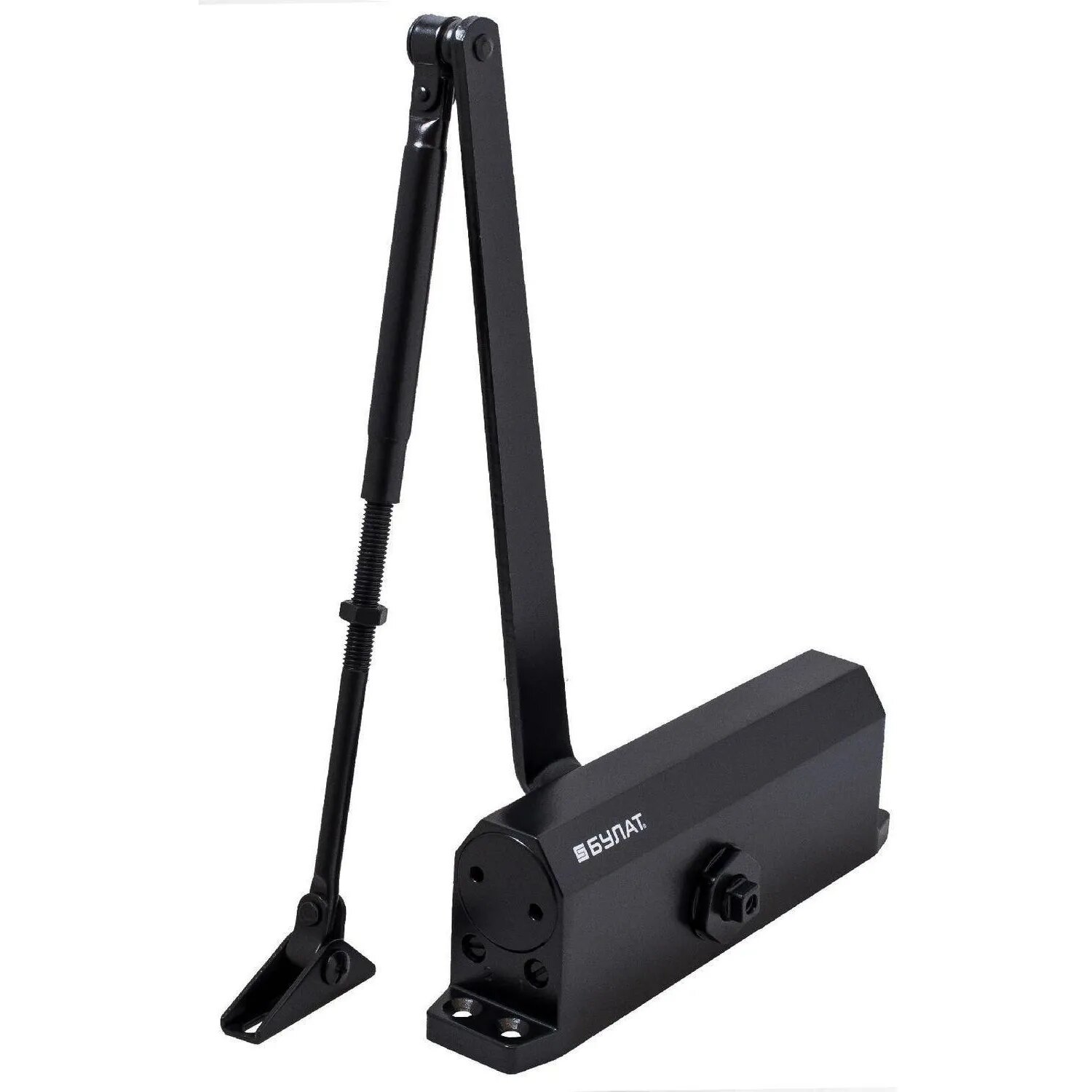 Доводчик булат ARCTIC ДД 504/5 A-B, дверной, (80-150 кг), черный