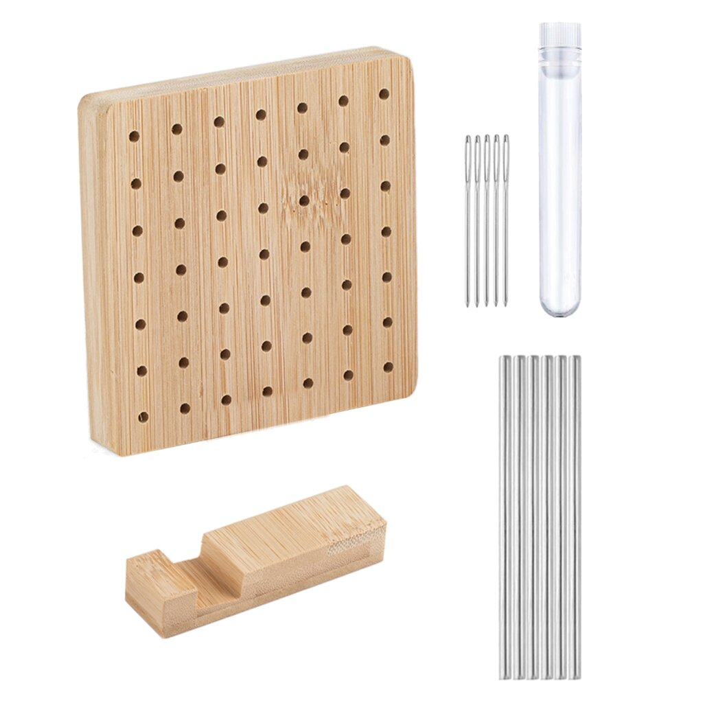 Деревянная блокирующая доска для вязания крючком и булавка, блокирующая доска для вязания крючком