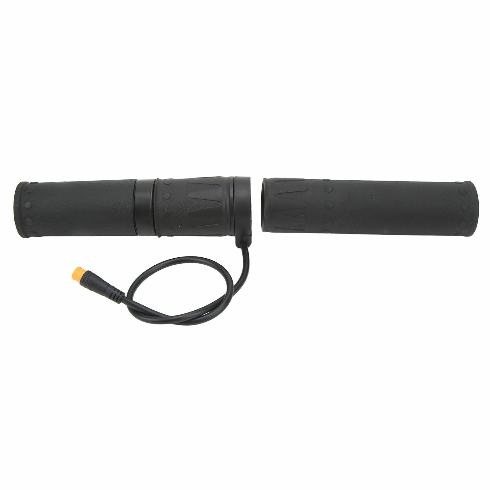 Ручка дроссельной заслонки для электрического велосипеда, резиновая разделительная половинная поворотная ручка с водонепроницаемым шарниром, поворотная дроссельная заслонка для велосипеда для ремонта