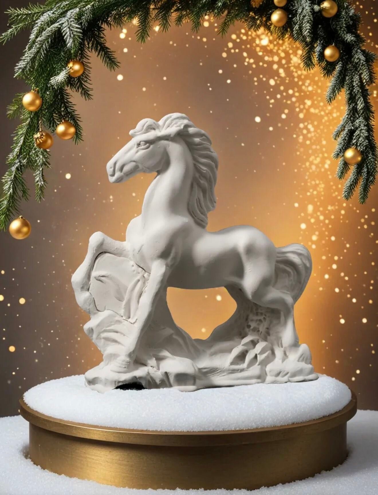 Статуэтки Девушка для декора и интерьера из гипса