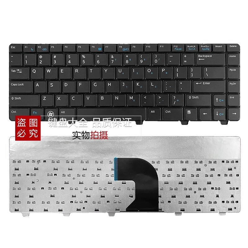 Подходит для клавиатуры DELL Dell Vostro 3300 3400 V3300 V3400 V3500 P10G Совершенно новая английская клавиатурная