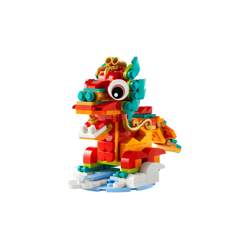 Конструктор унисекс LEGO Китайский Зодиак Год Дракона 40611, Year of The Dragon Chinese Zodiac Assembly Building Blocks