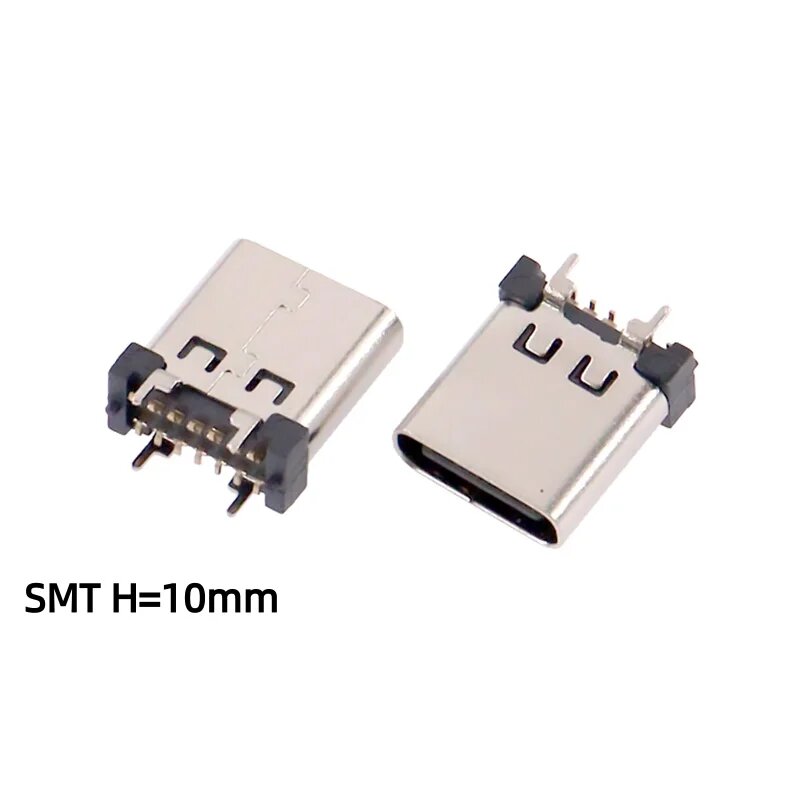 Разъемы USB TYPE-C14P SMT H-10mm