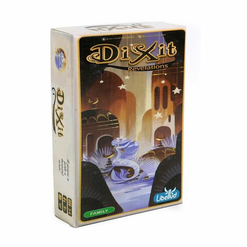 Расширенный пакет Dixit Revelations (Диксит) (original English version). Игра на английском.(белый)