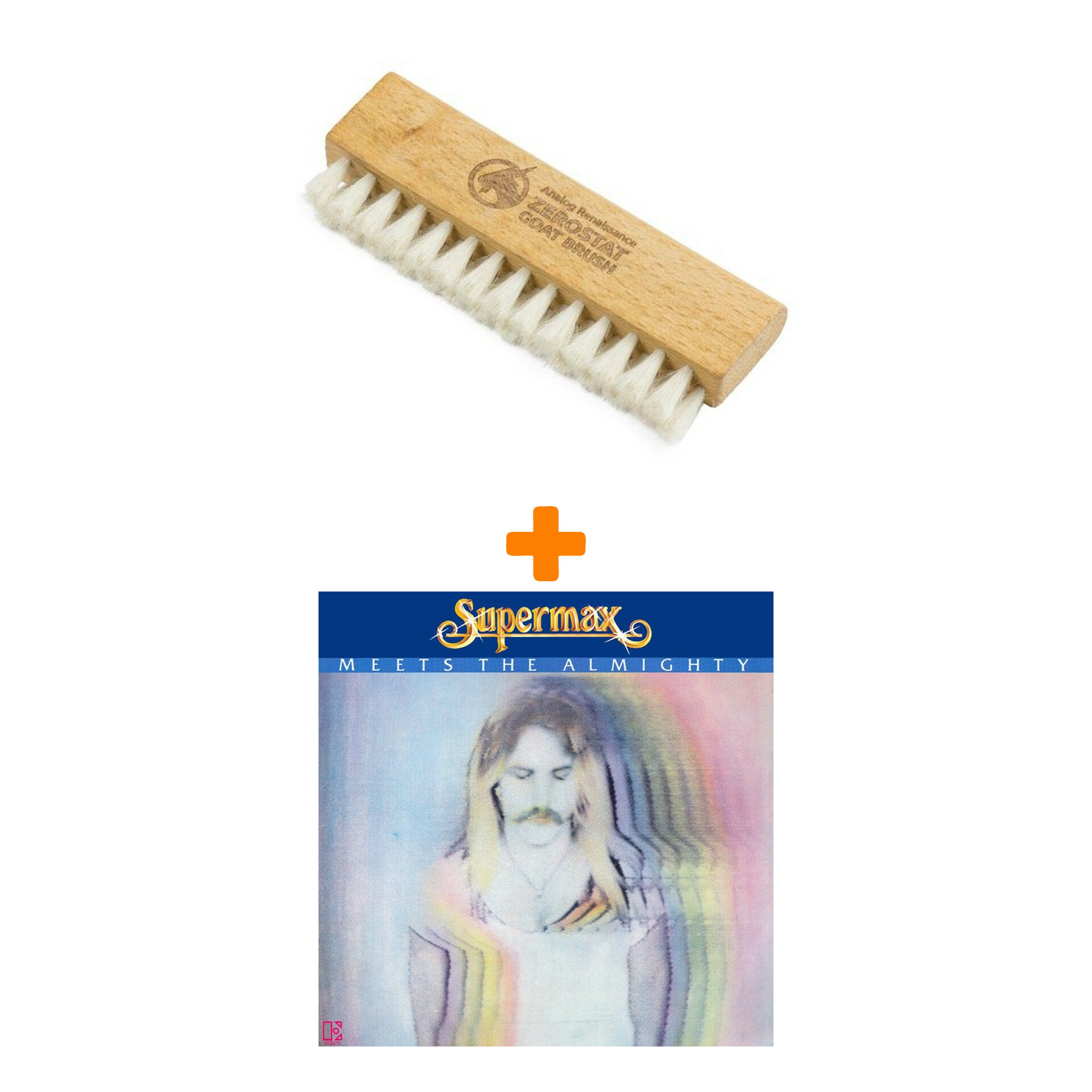 Supermax Supermax Meets The Almighty LP + Щетка для ухода за LP из козьей шерсти