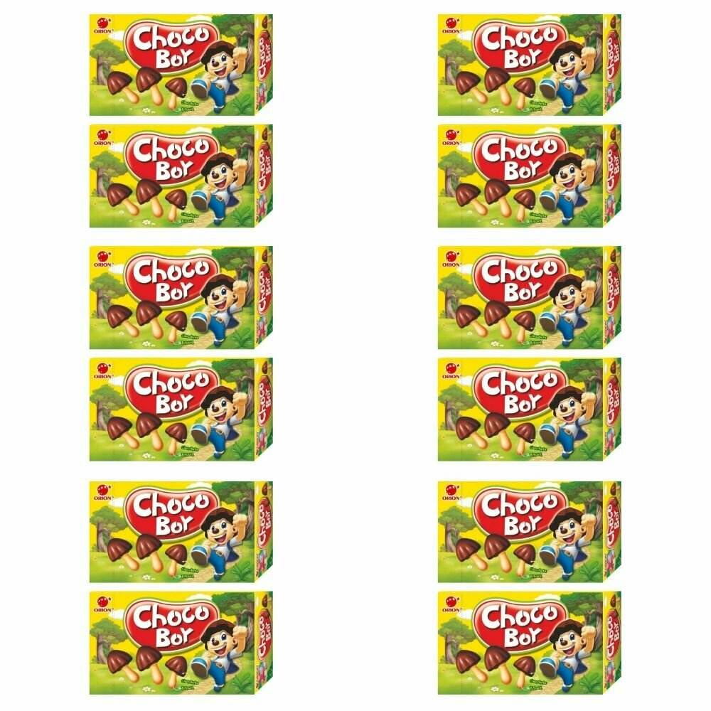Orion Печенье Choco Boy, 45г, 12 шт