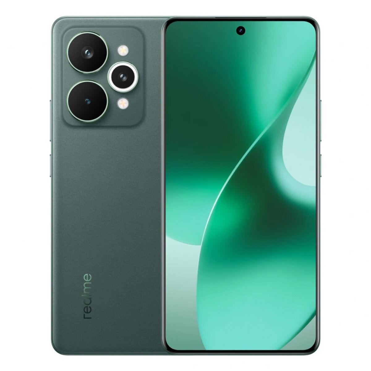 Смартфон realme 15 Pro 8/256 ГБ, РСТ (RMX5101), Бархатный зеленый