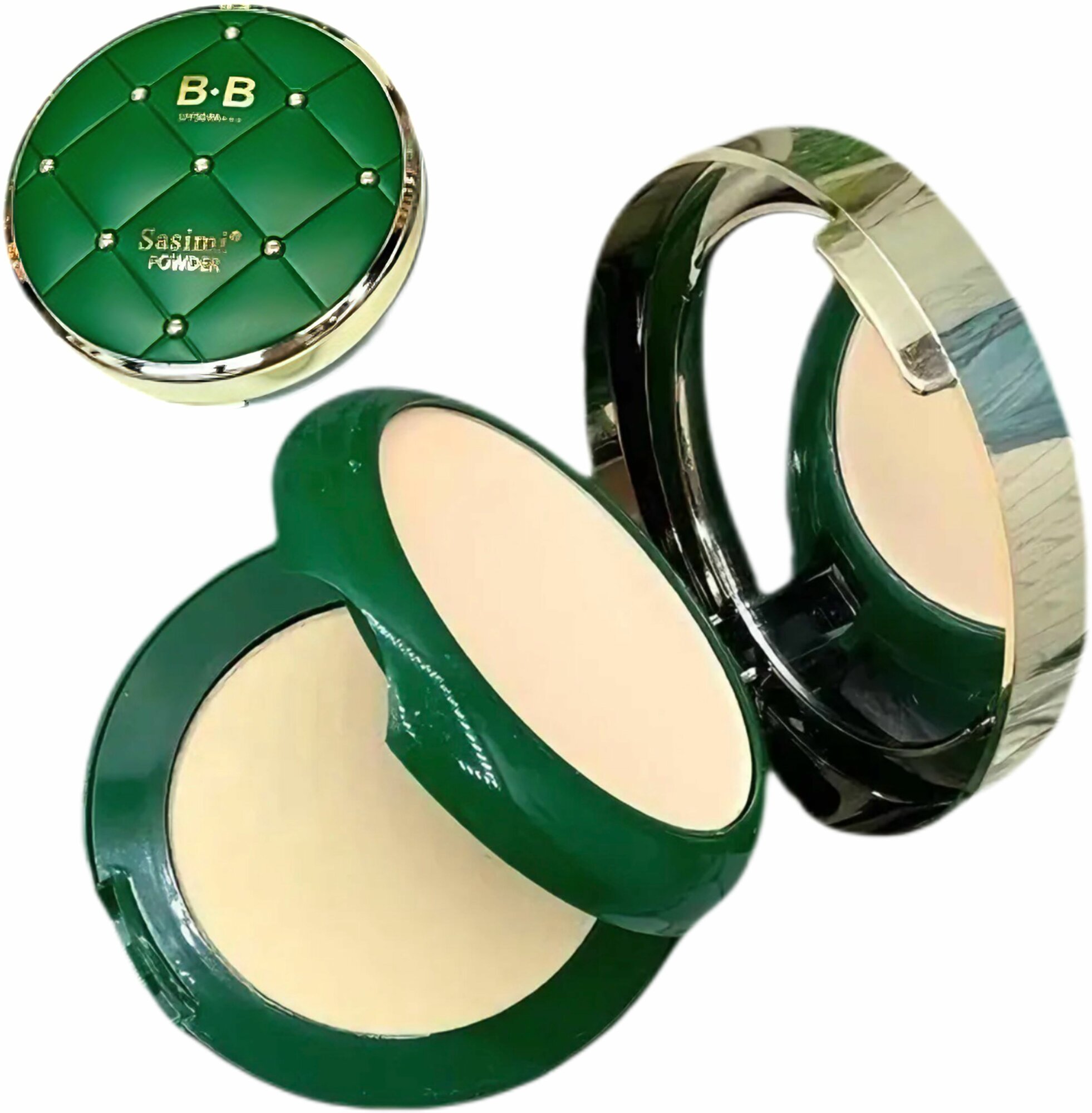 SASIMI Пудра для лица отбеливающая 3 в 1 Light embellish powder SPF 30 PA+++ тон 01, 20 гр
