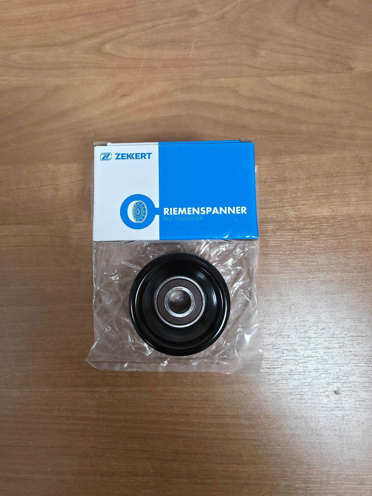 Ролик натяжителя поликлинового ремня Kia Rio 3 11-17 Киа Рио 3 с двигателем 1.4-1.6 Германия