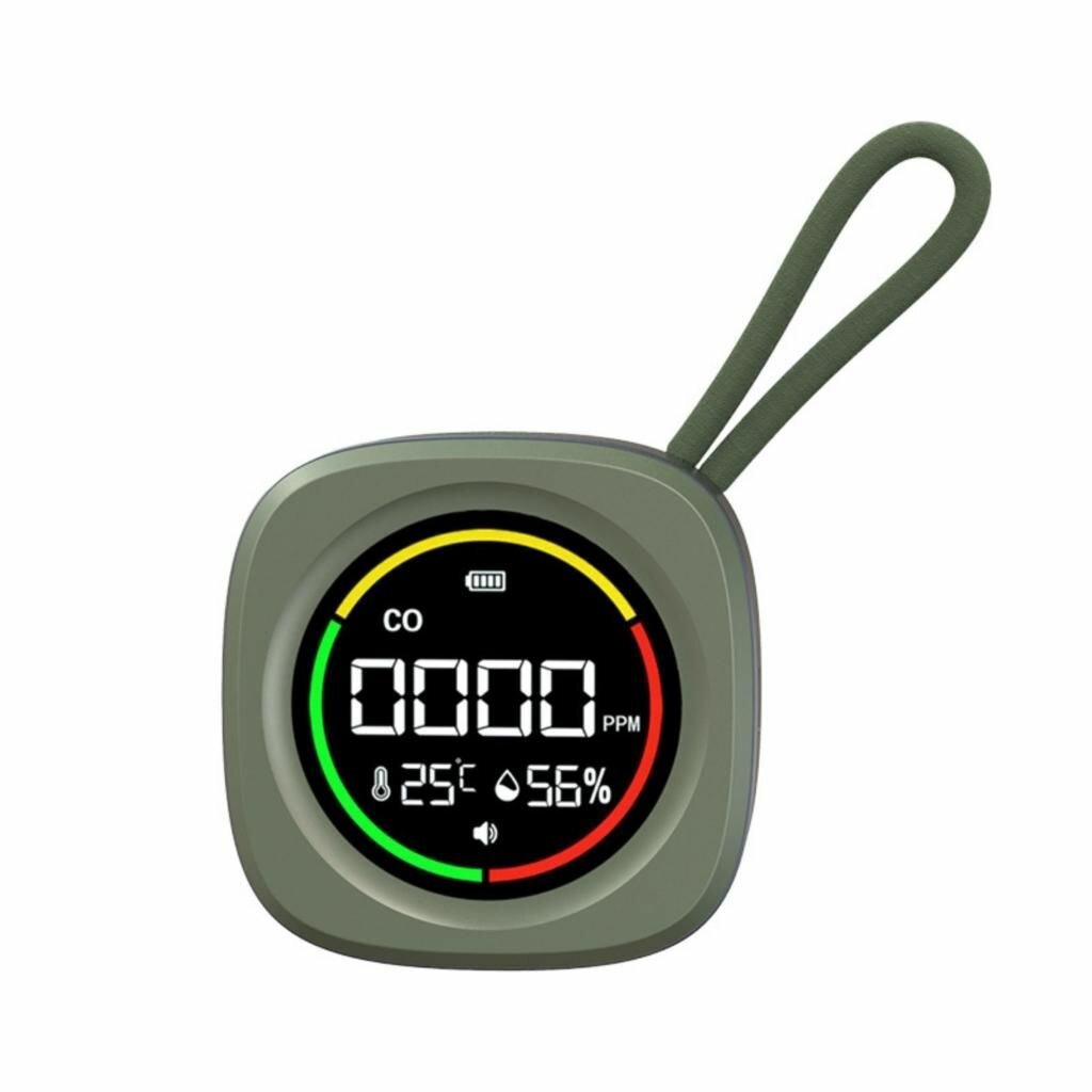 Детектор угарного газа с датчиками температуры и влажности