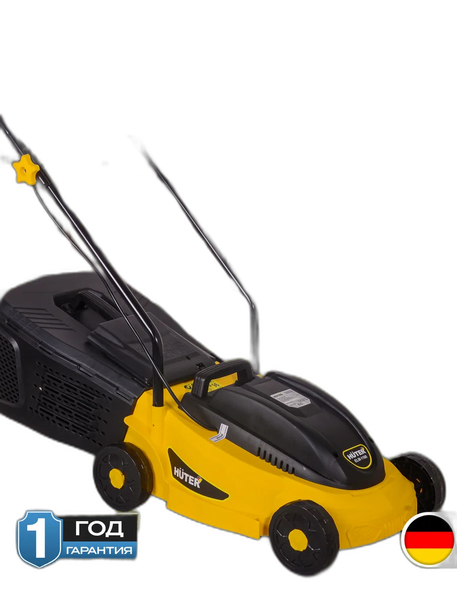 Газонокосилка электрическая садовый инструмент ELM-1100