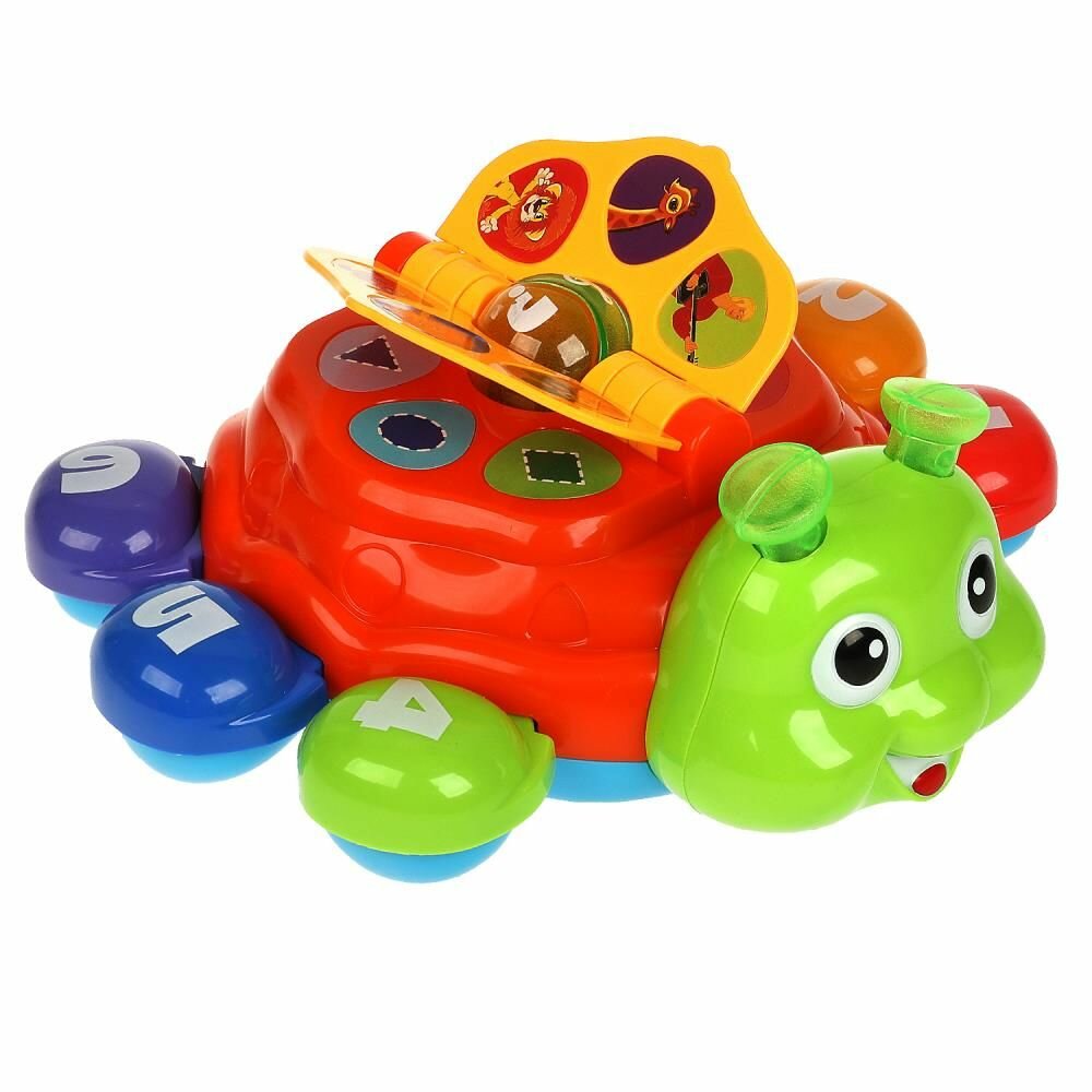 Обучающая игрушка-каталка Божья коровка , УМка