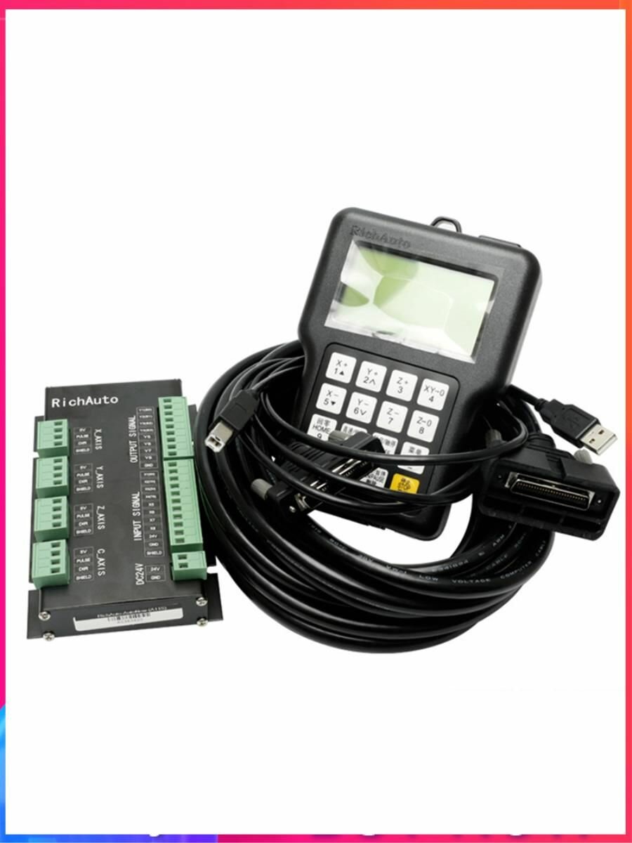 Контроллер ЧПУ Motion Controller Remote Для RichAuto A11 A11S A11E A11C Гравировка Резка Английский