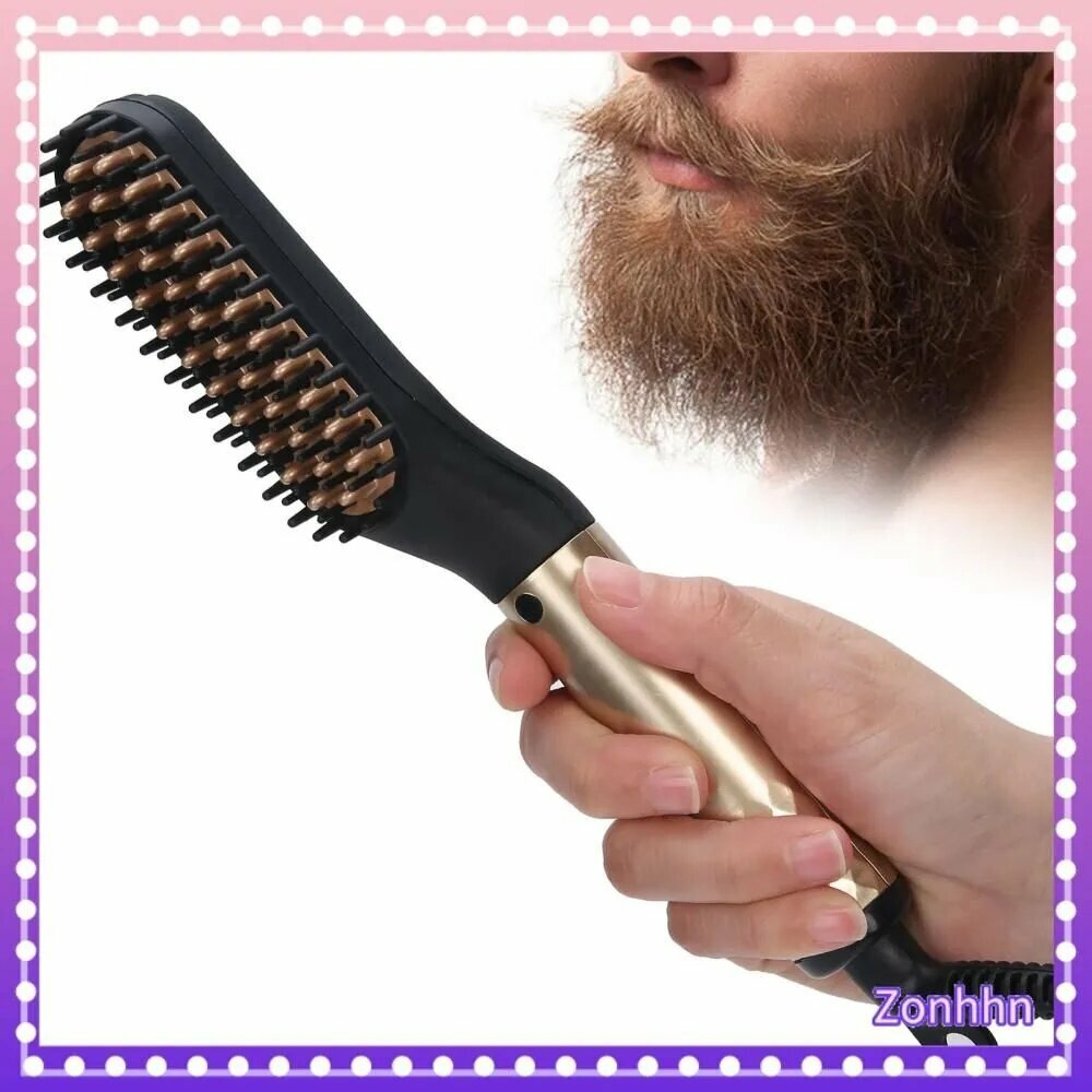 Электрическая расчёска для бороды, многофункциональная, для мужчин