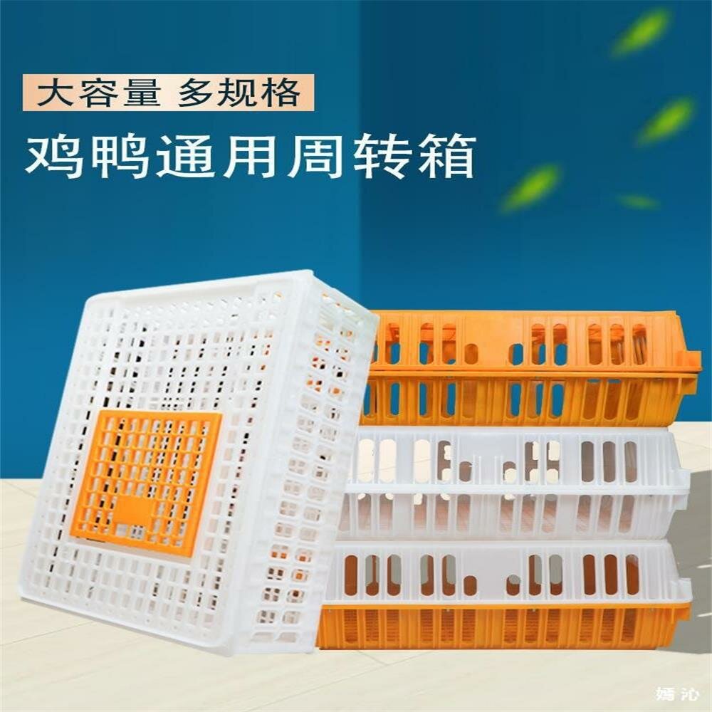 Куриная клетка транспортная клетка пластиковая коробка для оборота птицы корзина в клетку для кур, уток, гусей и