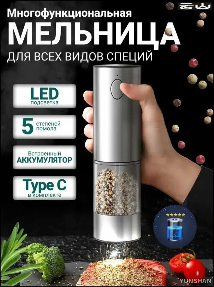 Xiaomi Электрическая мельница для специи и перца