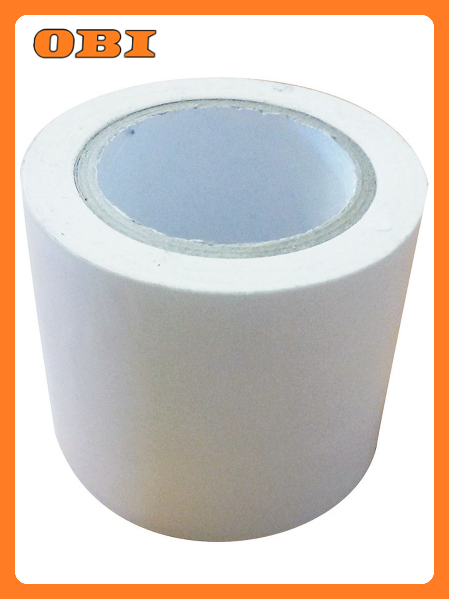 Лента вентиляционная ЭРА ERA LM PVC, ПВХ, самоклеящаяся, влагостойкая, белая, 10x0,05м