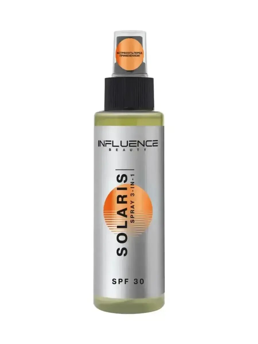 Спрей Influence Beauty Make Up Face Spray with SPF 30 Solaris, Спрей для лица с СПФ 30, 110 мл
