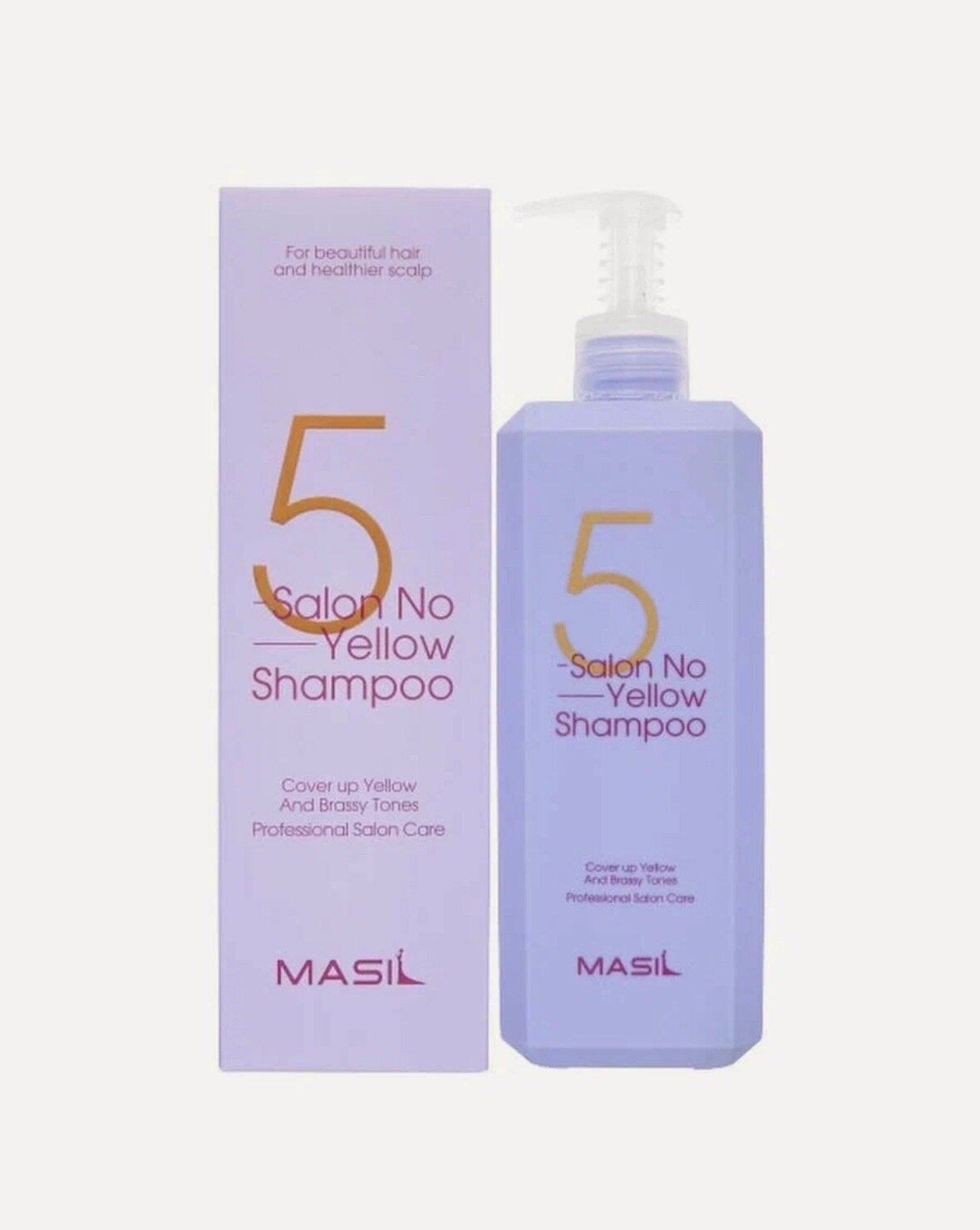Шампунь против желтизны волос Masil 5 Salon No Yellow Shampoo , 500мл